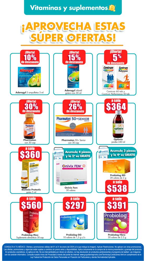 Farmapronto | Ofertas y Catálogos Enero 2024 | Tiendeo