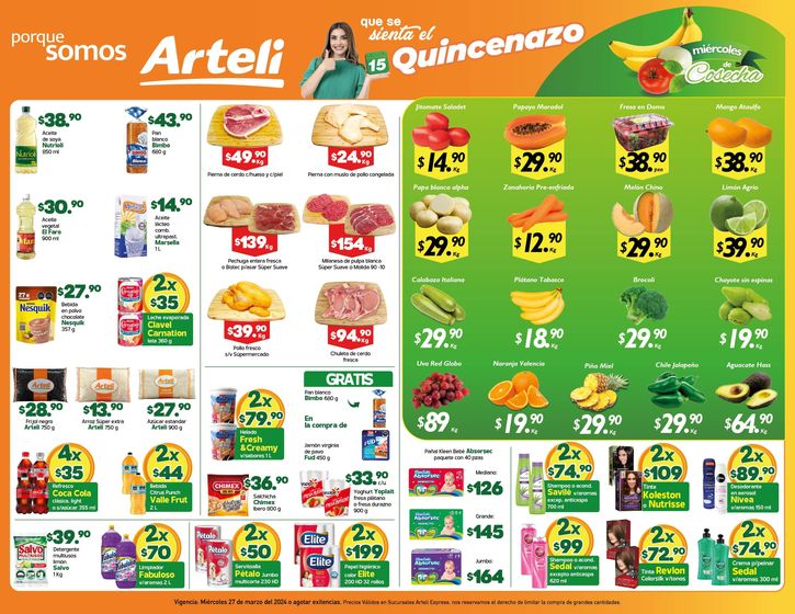 Arteli express en Monterrey | Ofertas y Folletos Semana Santa | Tiendeo