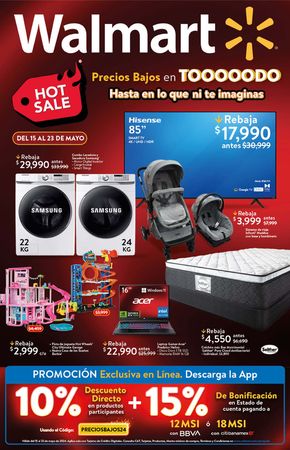 Walmart en Hermosillo | Ofertas y Folletos Hot Sale | Tiendeo