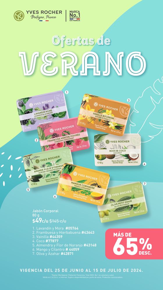 Yves Rocher | Catálogos y Folletos Rebajas de Verano | Tiendeo