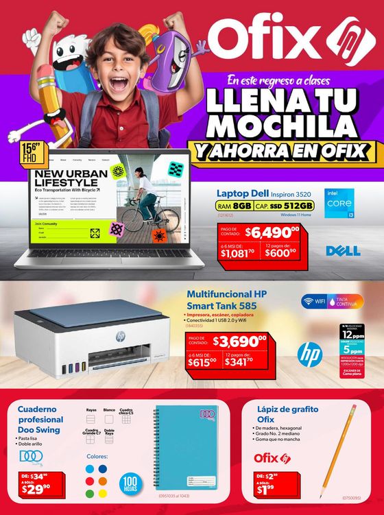 Ofix | Promociones y Catálogos Regreso a clases | Tiendeo