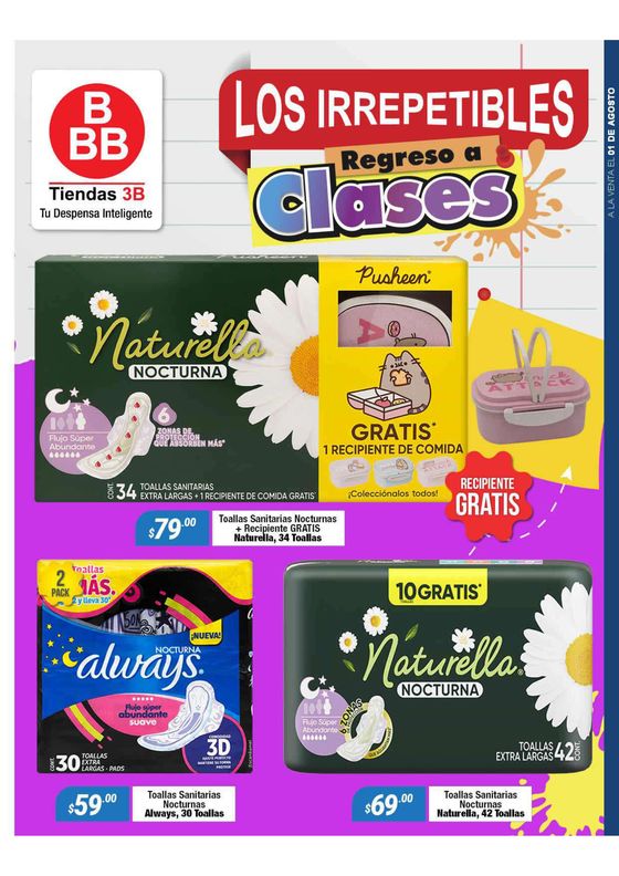 Tiendas 3B | Ofertas y Folletos Regreso a clases | Tiendeo